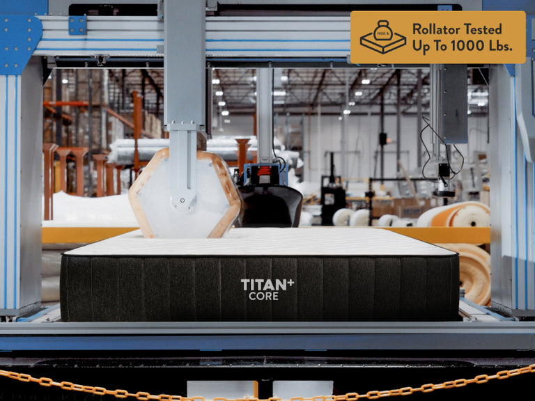 Titan® Plus Core | Best Firm Plus Size Mattress – Titan Mattress